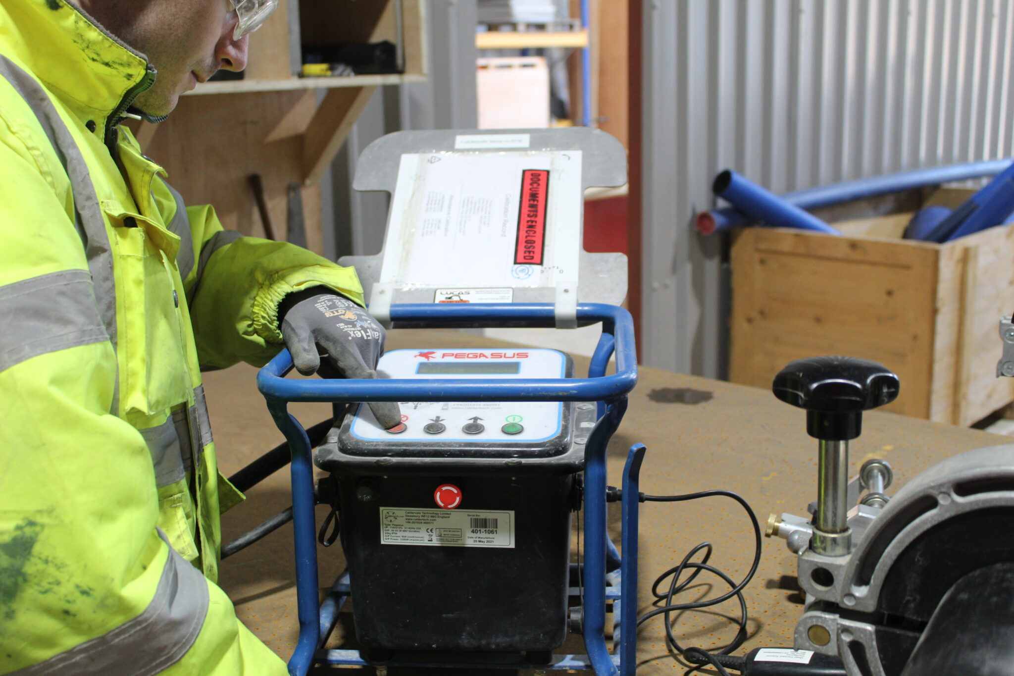 Electro Fusion Welding - Mount Lucas Construction Training